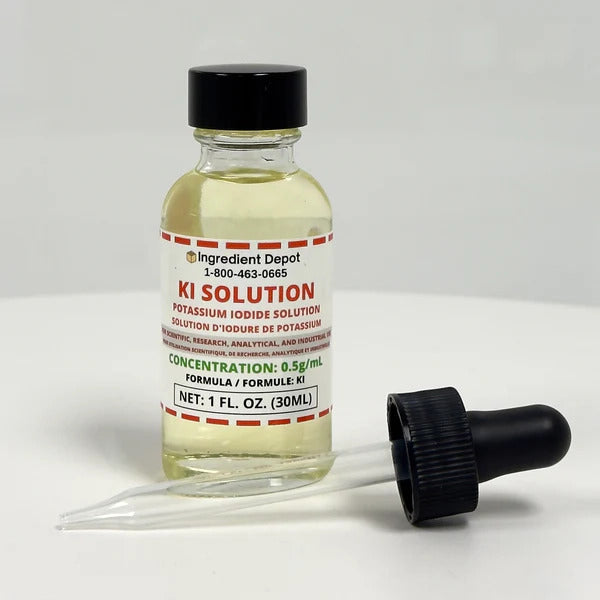 KI Solution - Liquid Potassium Iodide Solution 1 fl. oz – LTYG Shoppe USA